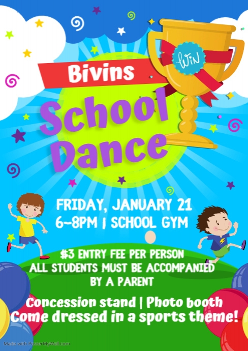 Copy of Copy of KIDS MARATHON POSTER | PosterMyWall