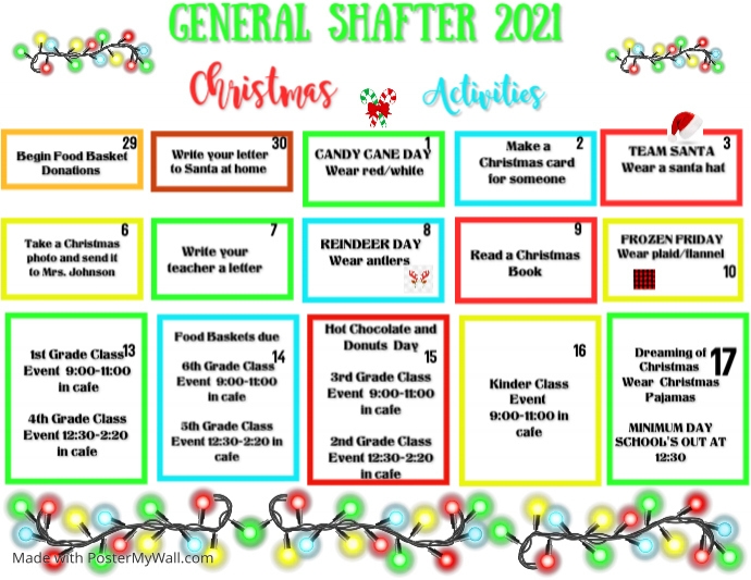 Copy of Copy of Christmas Activity | PosterMyWall