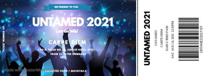 Copy of Ticket | PosterMyWall