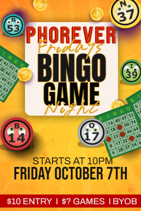 Bingo game | PosterMyWall
