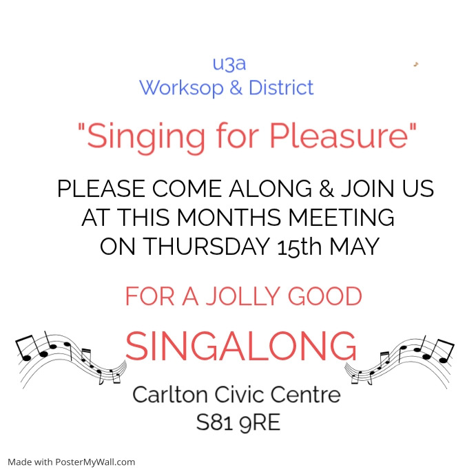 u3a SfP | PosterMyWall