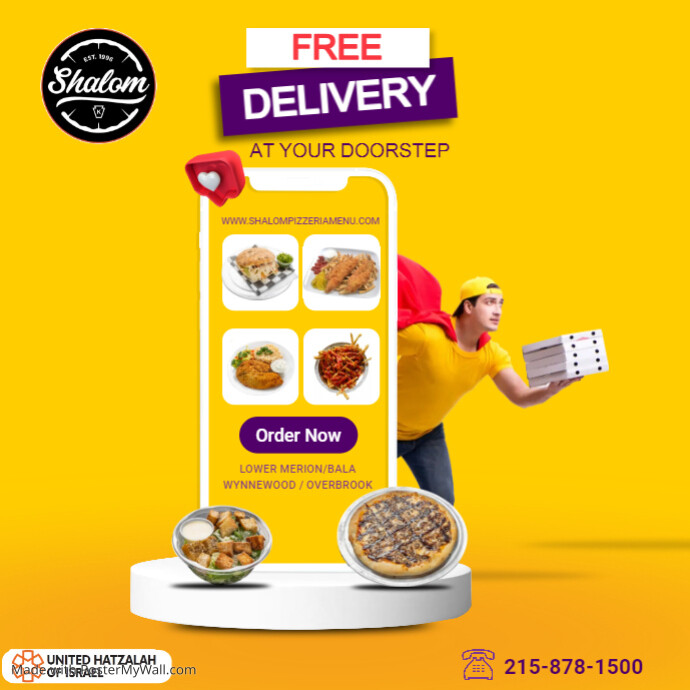 food delivery | PosterMyWall