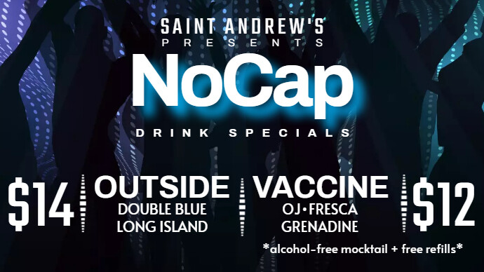 NoCap Drink Specials TV Sign 10.11.2023 | PosterMyWall