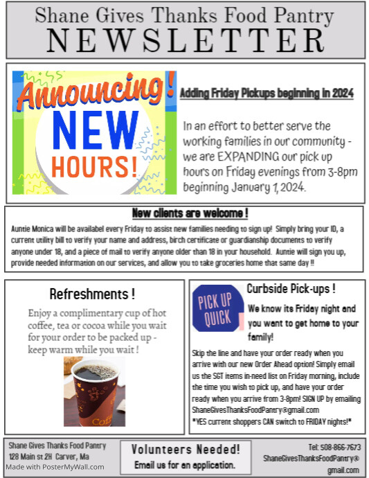 Free Printable Newsletter Template | PosterMyWall