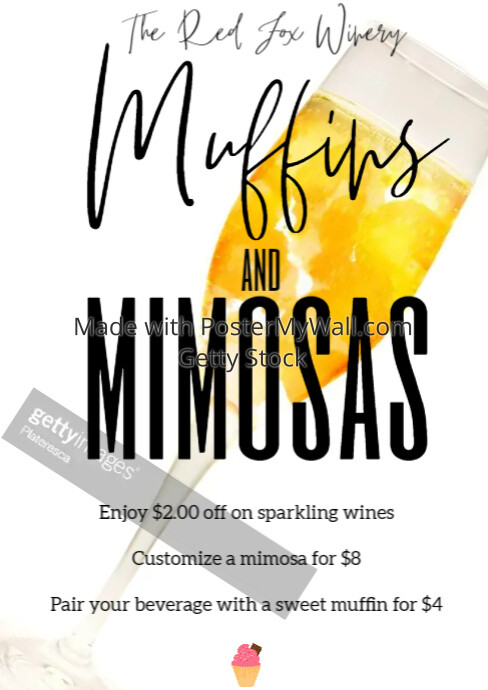 Mimosa Theme Bridal Shower | PosterMyWall