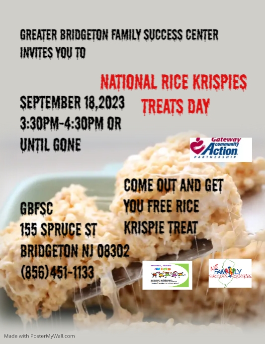 rice krispies treats day (1) | PosterMyWall