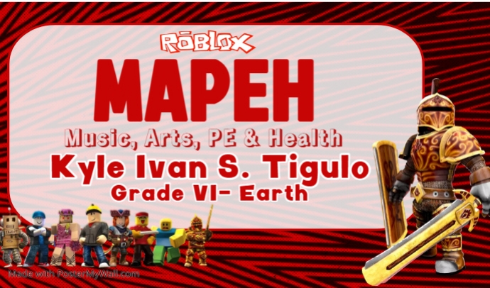 Roblox Cartonize Name Tag | PosterMyWall