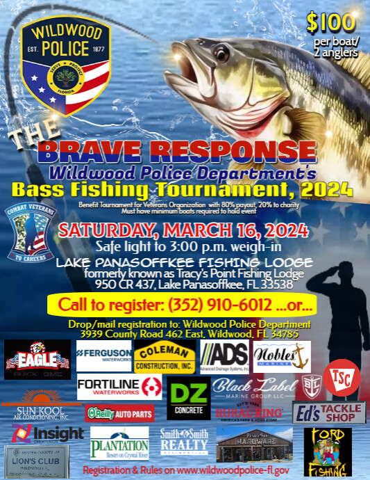 Copy of WPD Bass Fishing Tournament Flyer | PosterMyWall