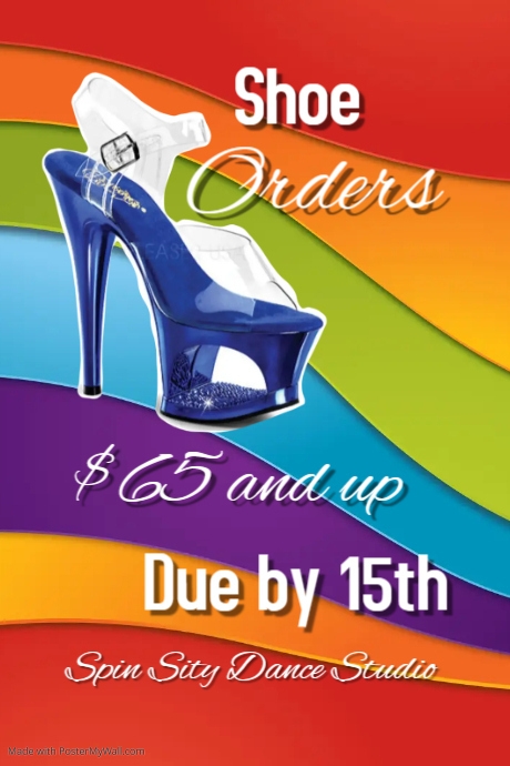 shoe order | PosterMyWall