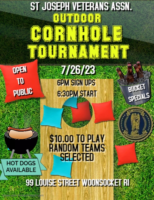 CORNHOLE TOURNAMENT | PosterMyWall