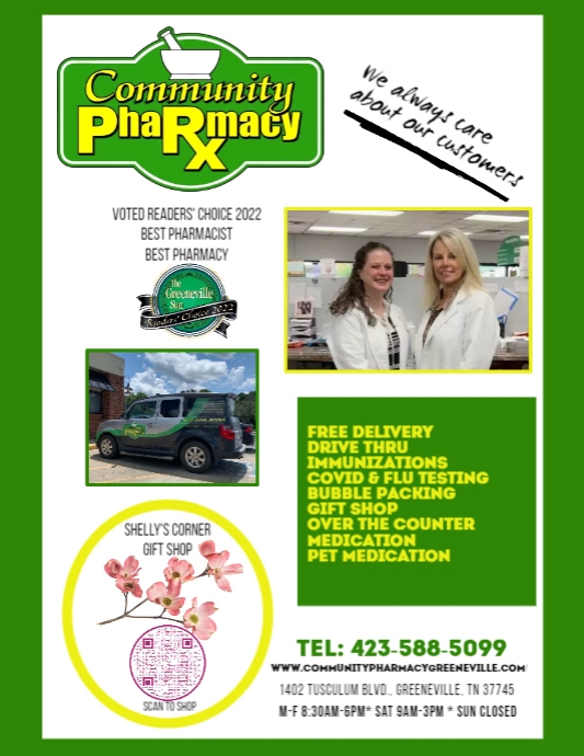 Pharmacy Drug Store Flyer | PosterMyWall