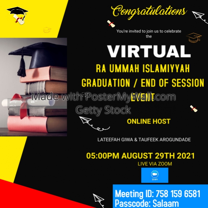 Copy of Graduation Party Instagram Post | PosterMyWall