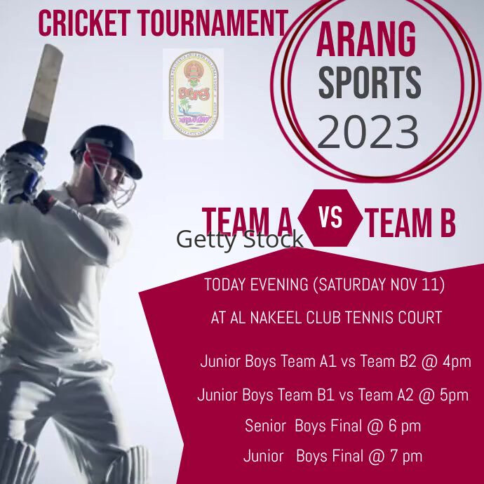Cricket Match Instagram Video Post Template | PosterMyWall