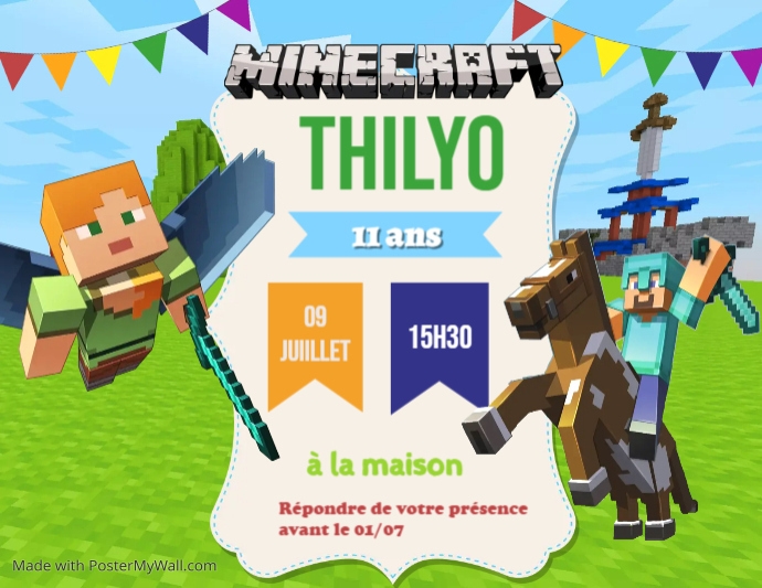 Minecraft | PosterMyWall