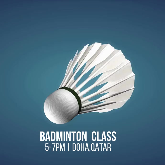 85 Badminton Template | PosterMyWall