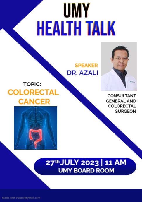 Copy of HEALTH TALK FLYER | PosterMyWall
