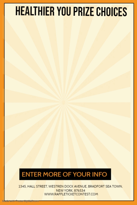 raffle contest | PosterMyWall