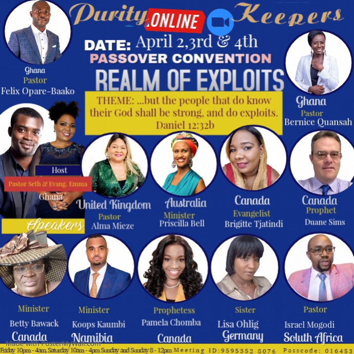 Copy of Copy of Copy of Women's Revival | PosterMyWall