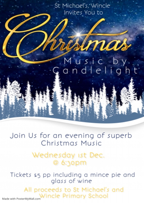 Copy of Copy of Christmas Carol Service Poster | PosterMyWall
