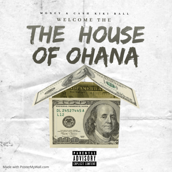 Copy of Copy of THE PAPER HOUSE Mixtape Cover Art Template | PosterMyWall