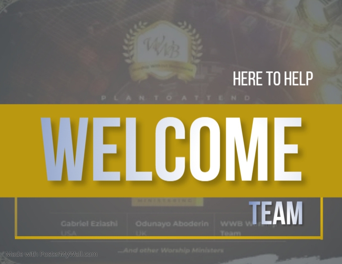 USHERING | PosterMyWall