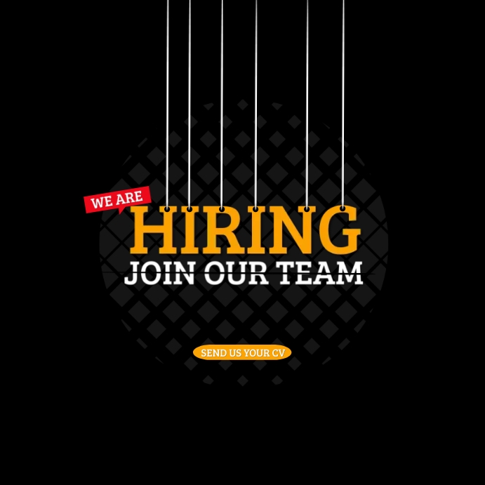 We are hiring ADD Template | PosterMyWall
