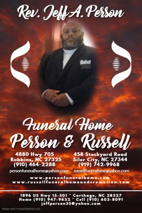 Copy of Funeral Notice Poster | PosterMyWall