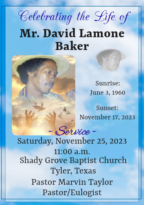 Front of Baker Program Template (2) | PosterMyWall