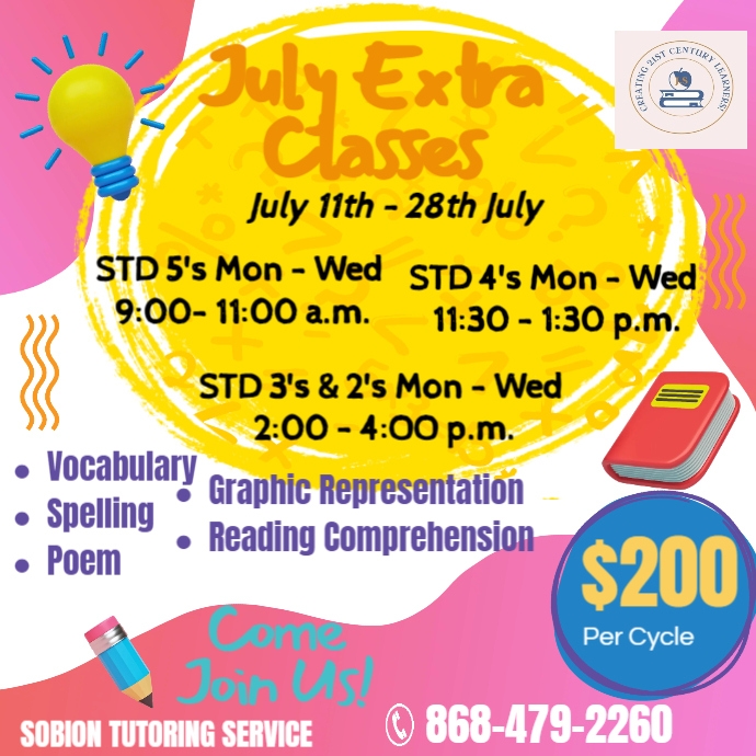 English Tutoring Instagram Post | PosterMyWall