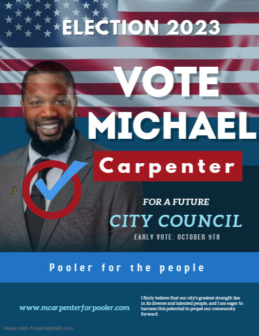 Election Campaign Flyer | PosterMyWall