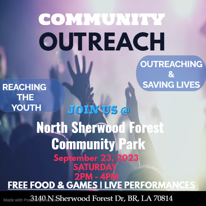 Copy of Community Outreach Day | PosterMyWall