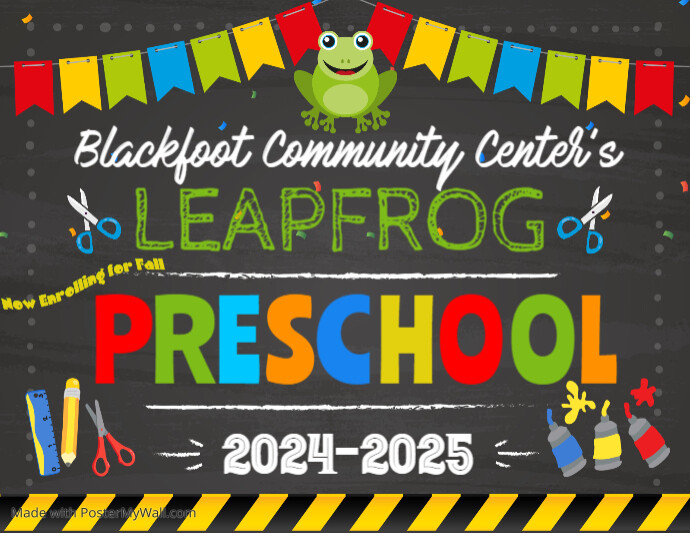 Preschool Ad 2022-2023 | PosterMyWall