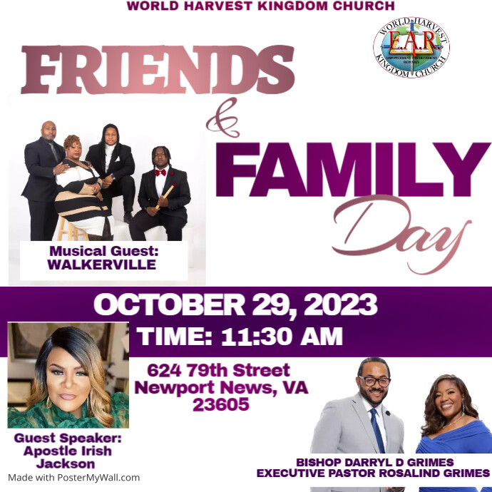 Family and friends | PosterMyWall