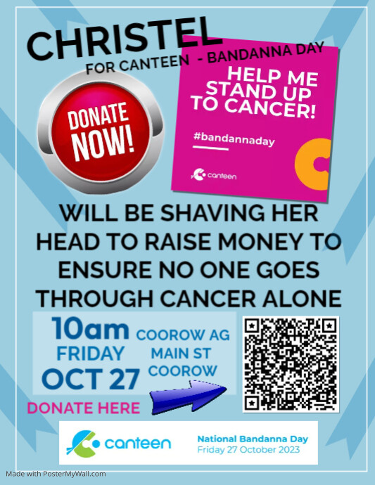 Light Blue World Cancer Day Flyer | PosterMyWall