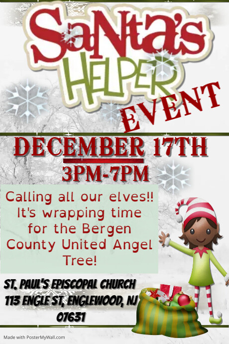Santas Helper Event Template | PosterMyWall