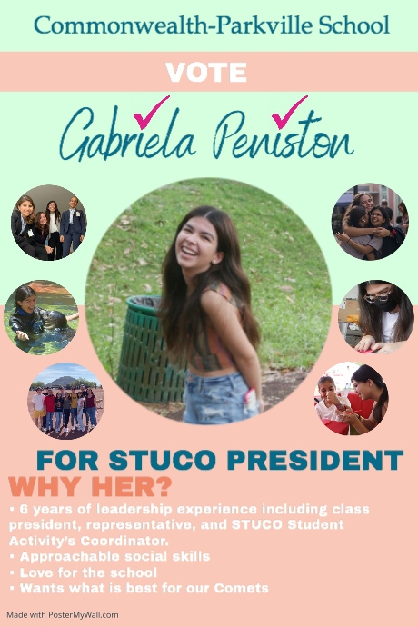 Copy of High School Student Council Election Poster Template | PosterMyWall