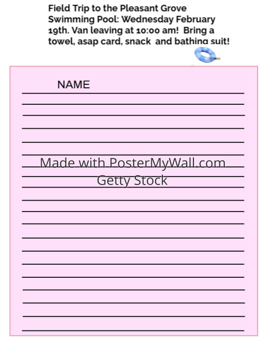 Sign Up Sheet Template | PosterMyWall