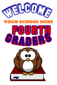 Welcome Third Graders Template | PosterMyWall