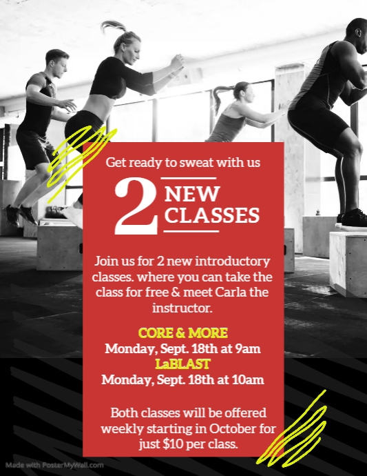 HIIT CARDIO Pinterest Graphic | PosterMyWall