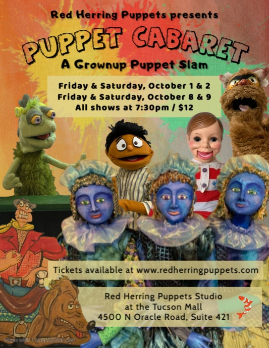 Copy of Puppet Slam #1 v5 Letter Size | PosterMyWall