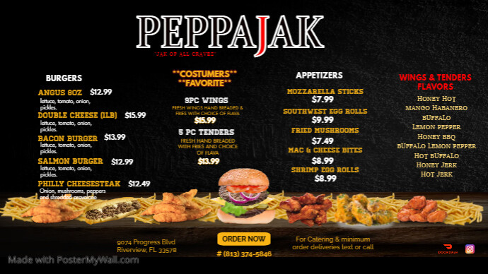 menu.a (1) | PosterMyWall