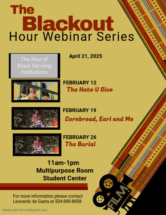 Hispanic Heritage Month Film Exhibition Sched | PosterMyWall