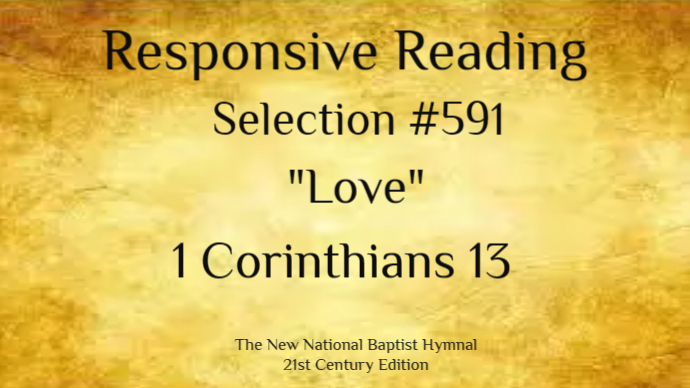 Copy of Responsive Reading 591 Title Page (1) | PosterMyWall