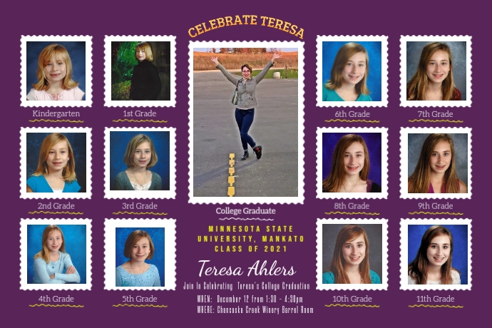 Copy of Purple Years till Graduation Collage | PosterMyWall