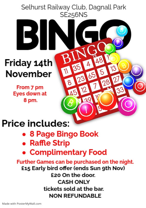 bingo night template | PosterMyWall