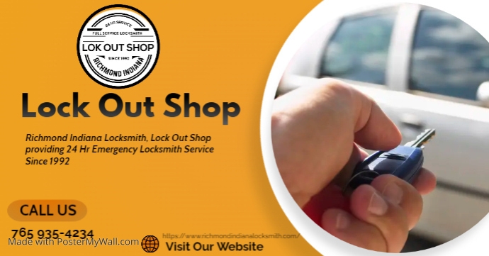 Locksmith Richmond Indiana | PosterMyWall