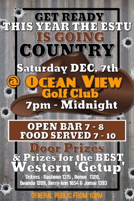 Copy of Copy of Country Music Event Poster | PosterMyWall