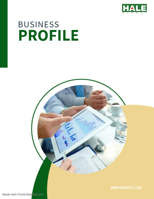 Copy of Business Profile Template | PosterMyWall
