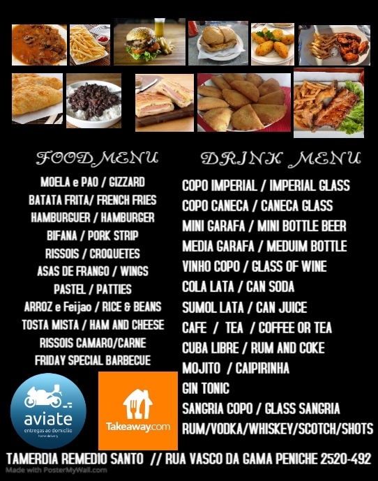 Copy of Menu | PosterMyWall