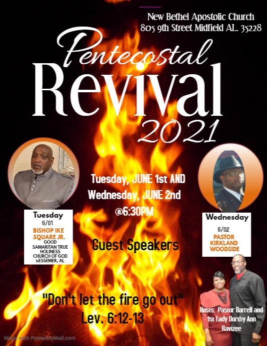 Copy of Revival Flyer | PosterMyWall